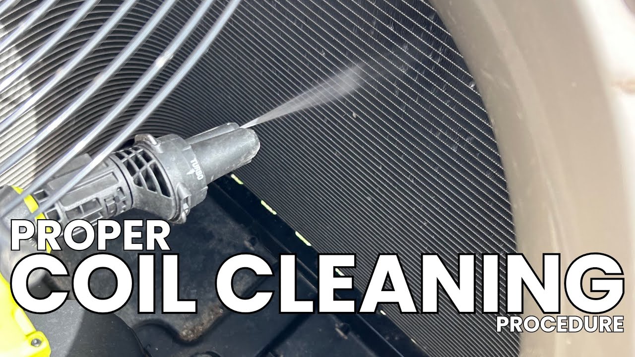 Proper Coil Cleaning Procedure Plus Additional Topics - YouTube