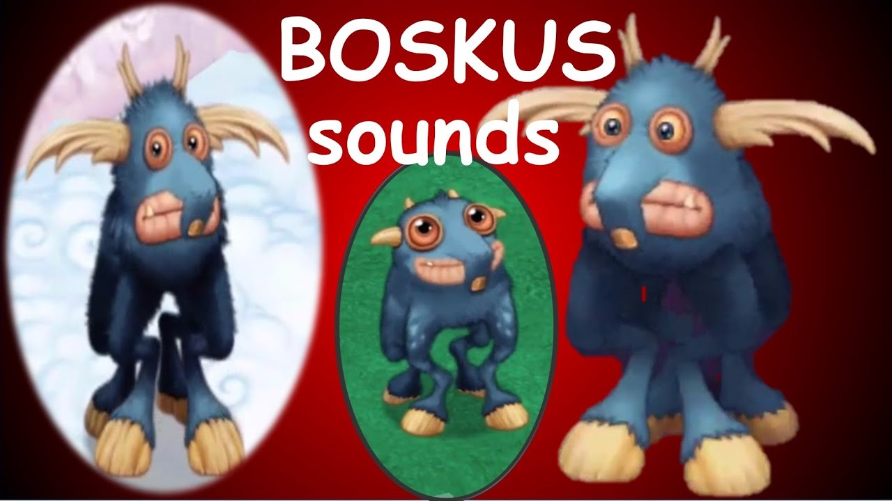 All Boskus Sounds - My Singing Monsters & Dawn of Fire - YouTube