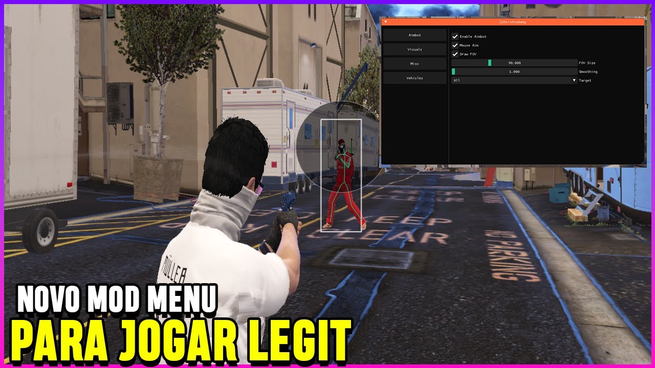 Novo MOD MENU LEGIT para GTA RP (FIVEM) - Zuhnin Academy - YouTube