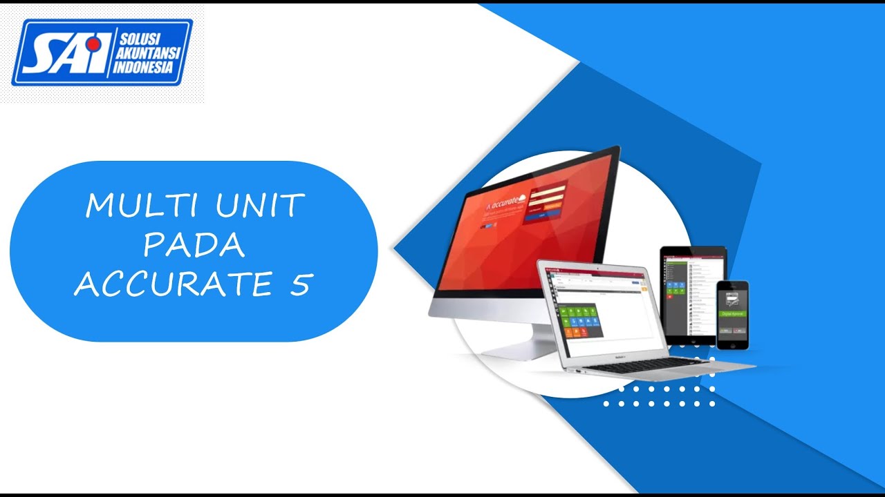 item multi unit pada Accurate 5 - YouTube