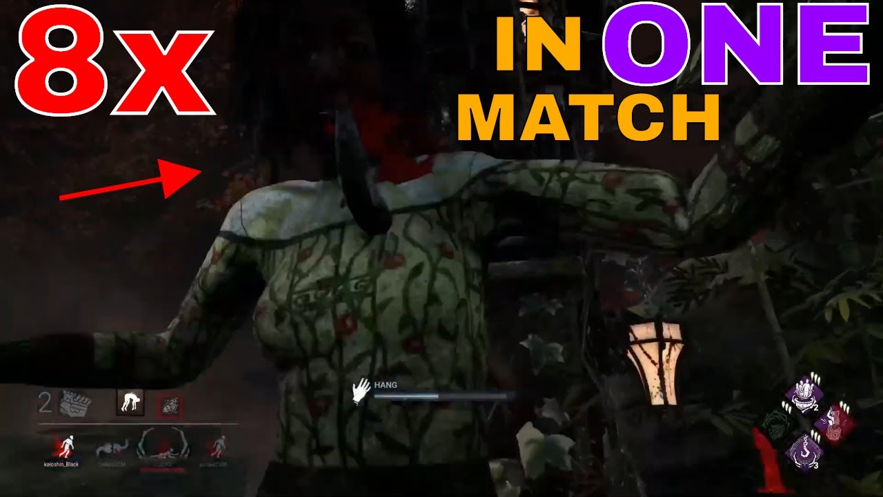 Dead By Daylight: HOOKING The OBSESSION 8x In ONE MATCH (Killer ...