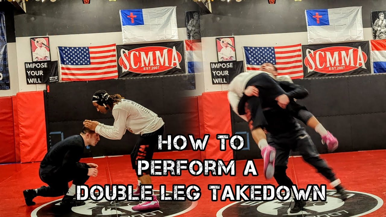 Double Leg Takedown Wrestling Technique - YouTube