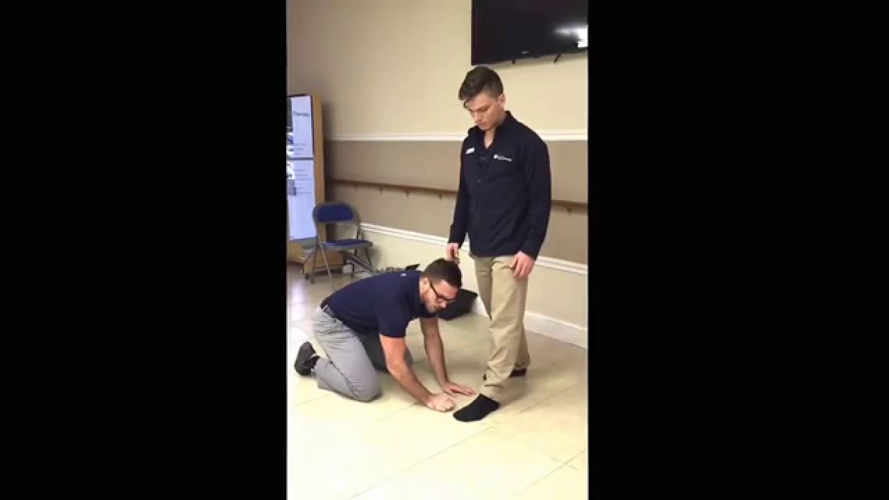 Subtalar joint mobilization with movement into pronation - YouTube