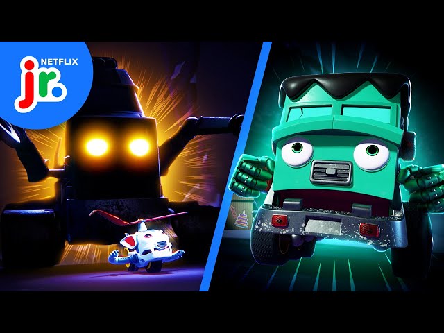 Monsters and Creatures from Mighty Monsterwheelies! 👻🚗 Netflix Jr ...