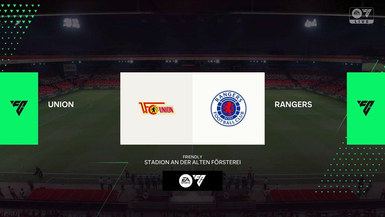 Union Berlin vs Rangers - Club Friendly - 27th July 2024 Full Match 4K ...