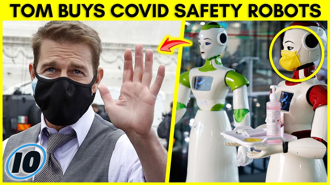 Tom Cruise Bought Robots To Enforce COVID 19 Safety - YouTube