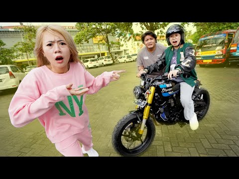 AJARIN PUTRI NAIK MOTOR BARU!! INI YANG TERJADI!!