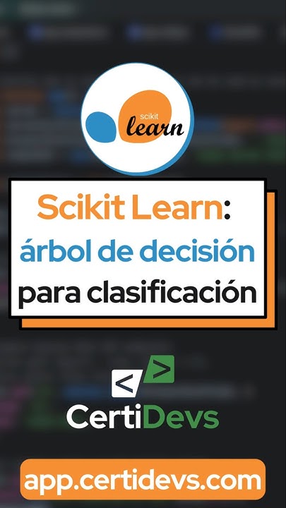 Árbol de decisión en Python Scikit Learn para clasificación machine learning - YouTube