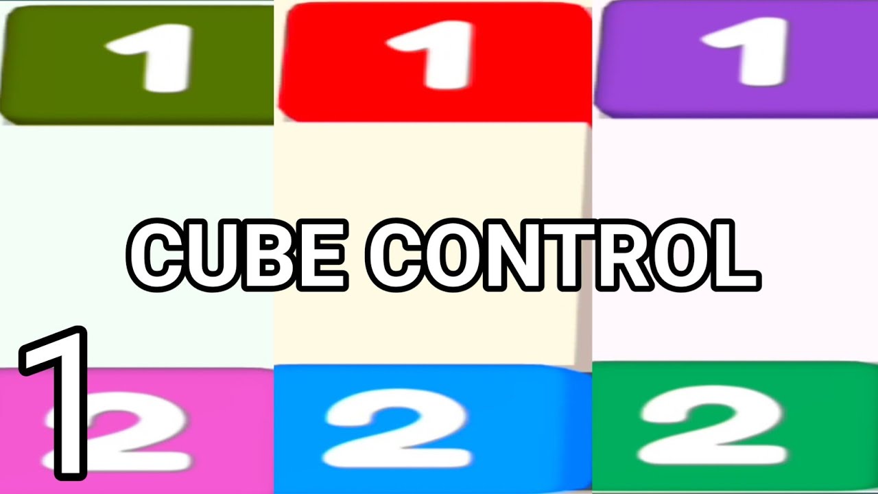 Cube Control Android/ios Gameplay | Cube Control Game | Level 1-10 ...