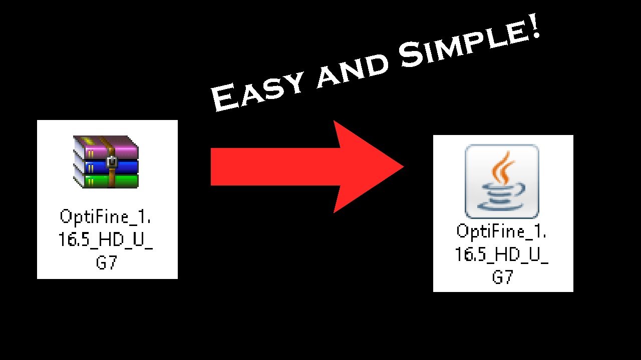 How to fix Optifine file its a zip (going BrRrrRrRrR) - YouTube