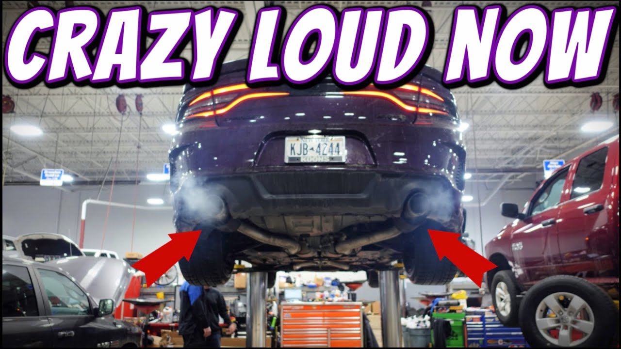 INSTALLING Stainless Works Catless Midpipes On A 2020 Widebody HELLCAT ...