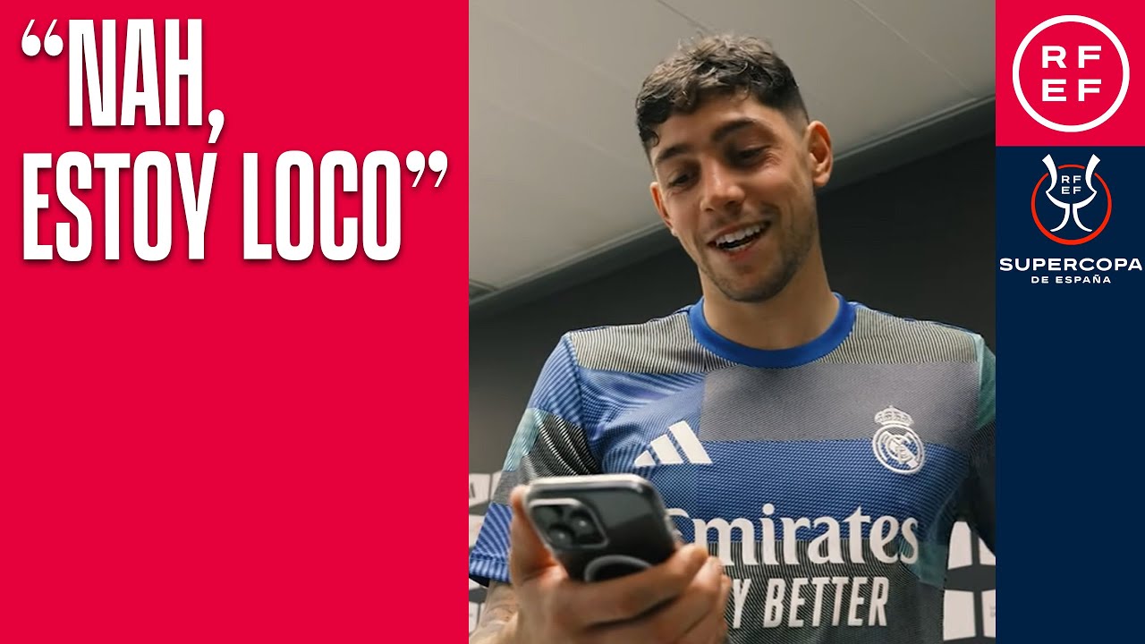🤪 "𝙉𝙖𝙝, 𝙚𝙨𝙩𝙤𝙮 𝙡𝙤𝙘𝙤". El capitán del @realmadrid, Fede Valverde, explica ...