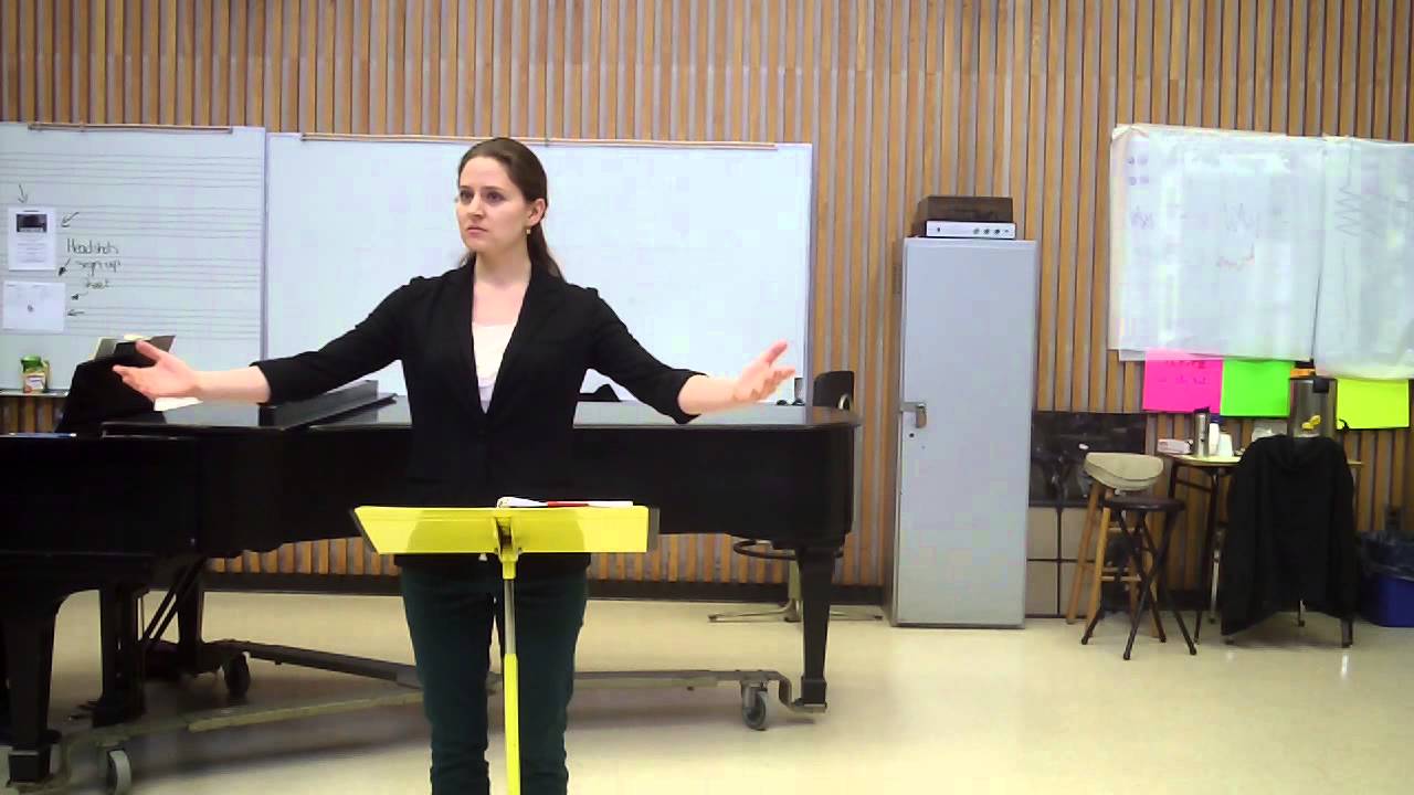 ACDA graduate conducting competition 2014 - YouTube
