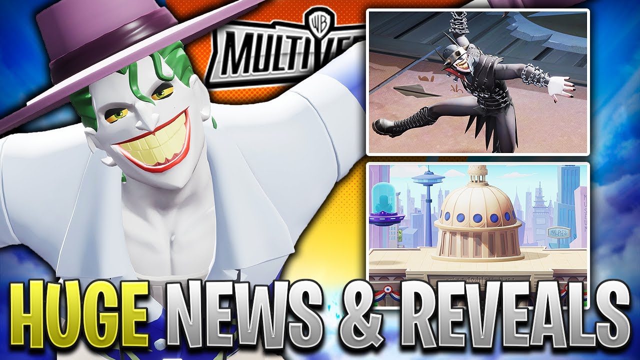 HUGE MultiVersus News & Reveals (2 New Stages, Skins, Joker Full ...