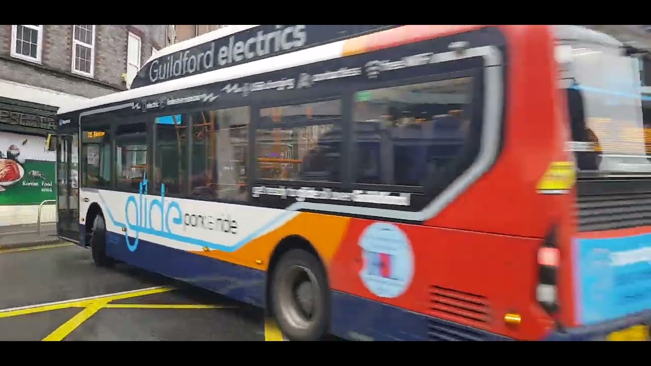 Here is the stagecoach bus 29105 on the number 715 in Guildford ...