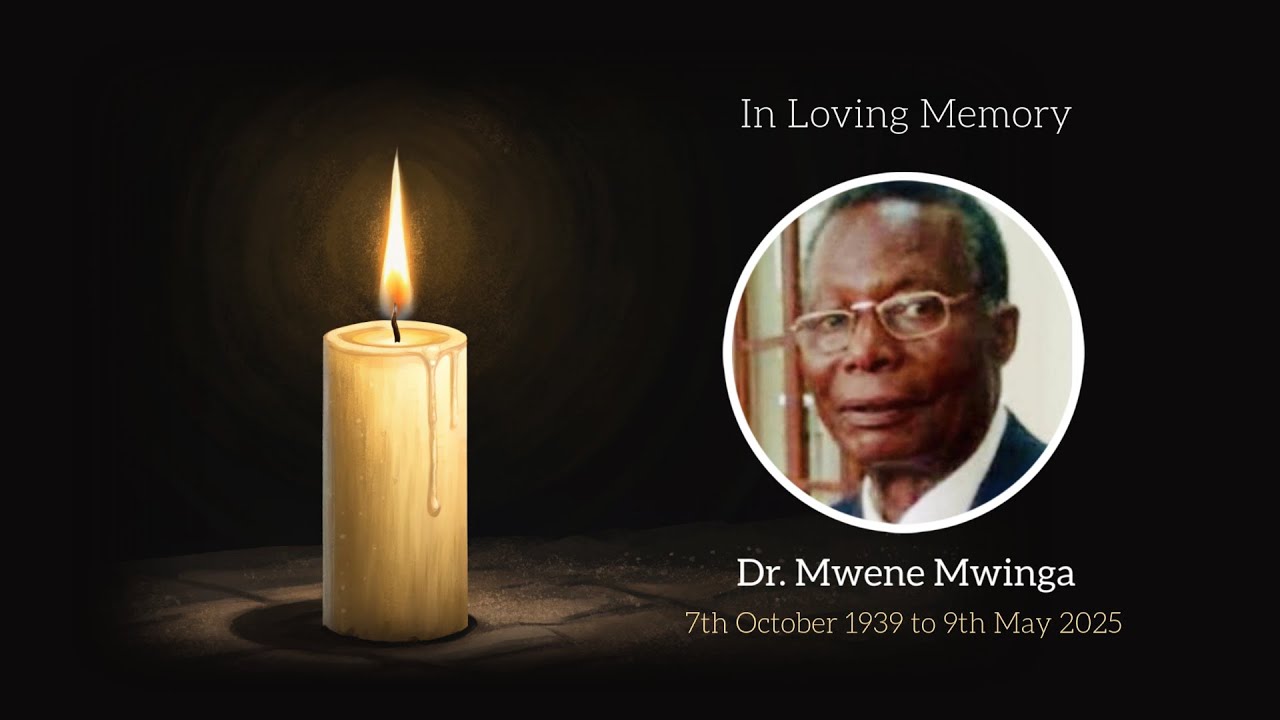 Dr Mwene Mwinga Funeral Service - YouTube