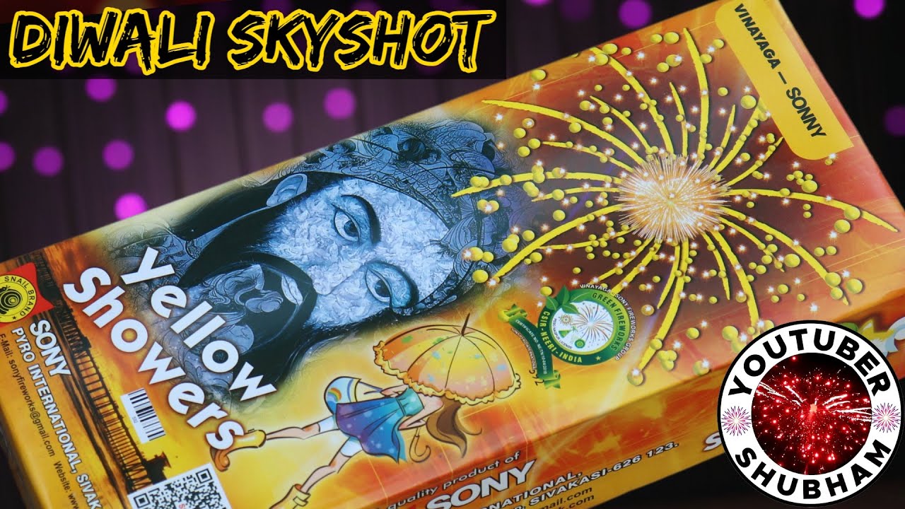 Yellow Showers SkyShot : Sony Fireworks : Diwali Pataka Testing 2024 ...