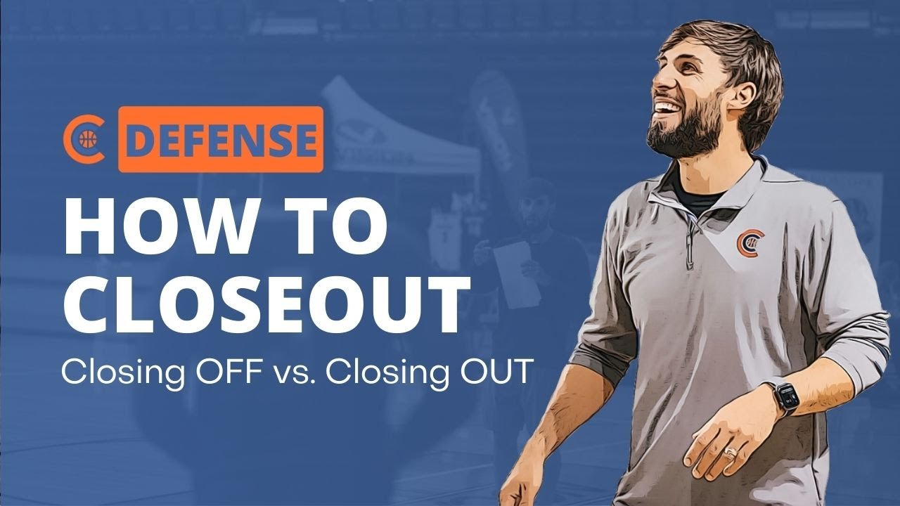 Basketball Closeout Tip: Close OFF, don't Close OUT - YouTube