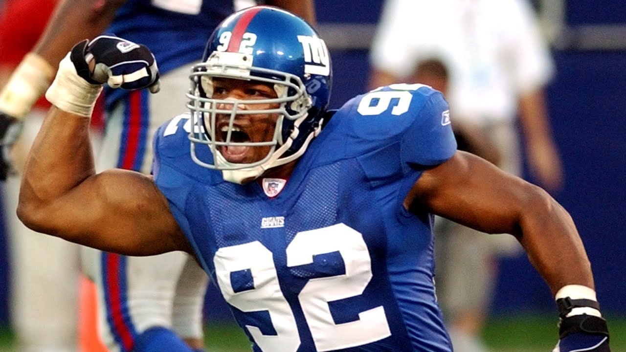 NFL Draft Memories: New York Giants DE Michael Strahan - YouTube