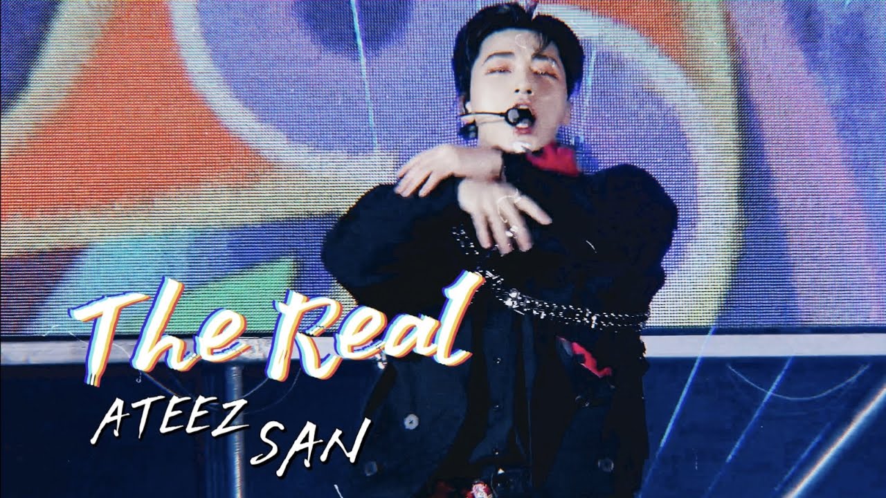221009 대구 파워풀 케이팝 콘서트 에이티즈 최산 직캠 '멋 (The Real) ' ATEEZ SAN FanCam - YouTube
