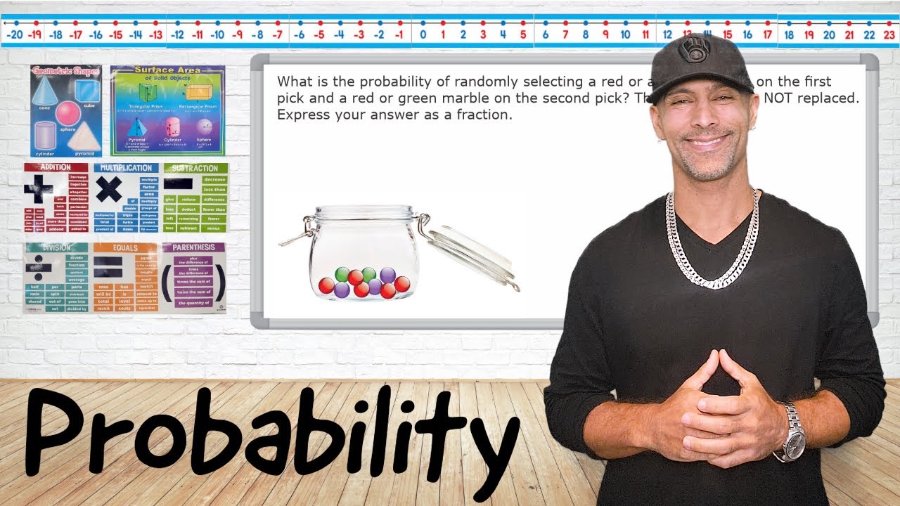 Probability - Without Replacement #ProbabilityTutorial #MathHelp #StepByStepMath #LearnMath ...