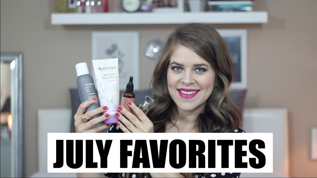 July Favorites | Emily Grey - YouTube