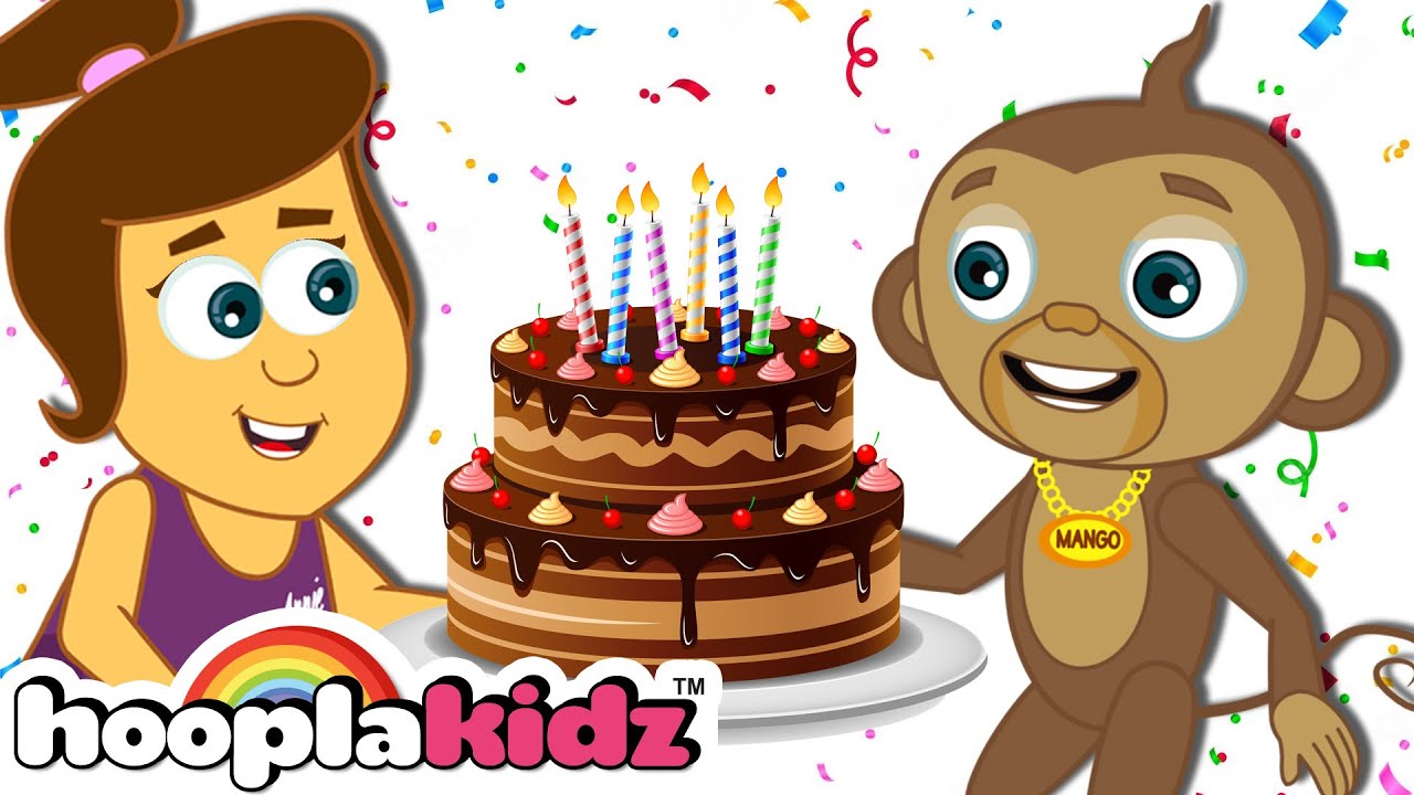HooplaKidz | Happy Birthday To You + More Sing Along Kids Songs - YouTube