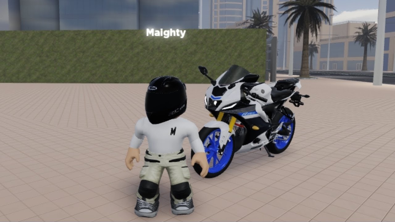 COBA GAME MOTOR DI ROBLOX MAP MOTO TRACKDAY PROJECT - YouTube
