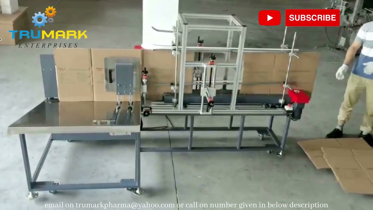 AUTOMATIC STANDING CARTON FEEDER FOR BOTH SIDES PRINTING APPLICATION ...