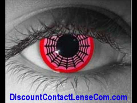 Crazy Contact Lenses - YouTube