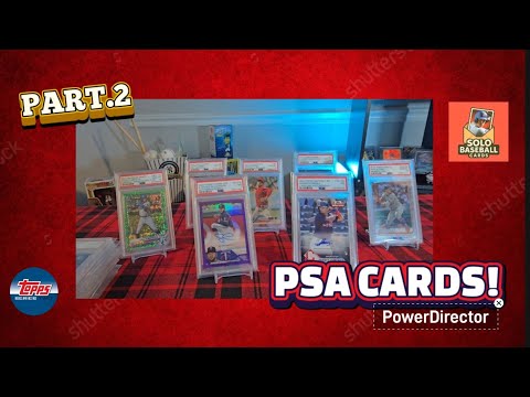 BASEBALL CARDS SLABS | PSA Part.2 - YouTube