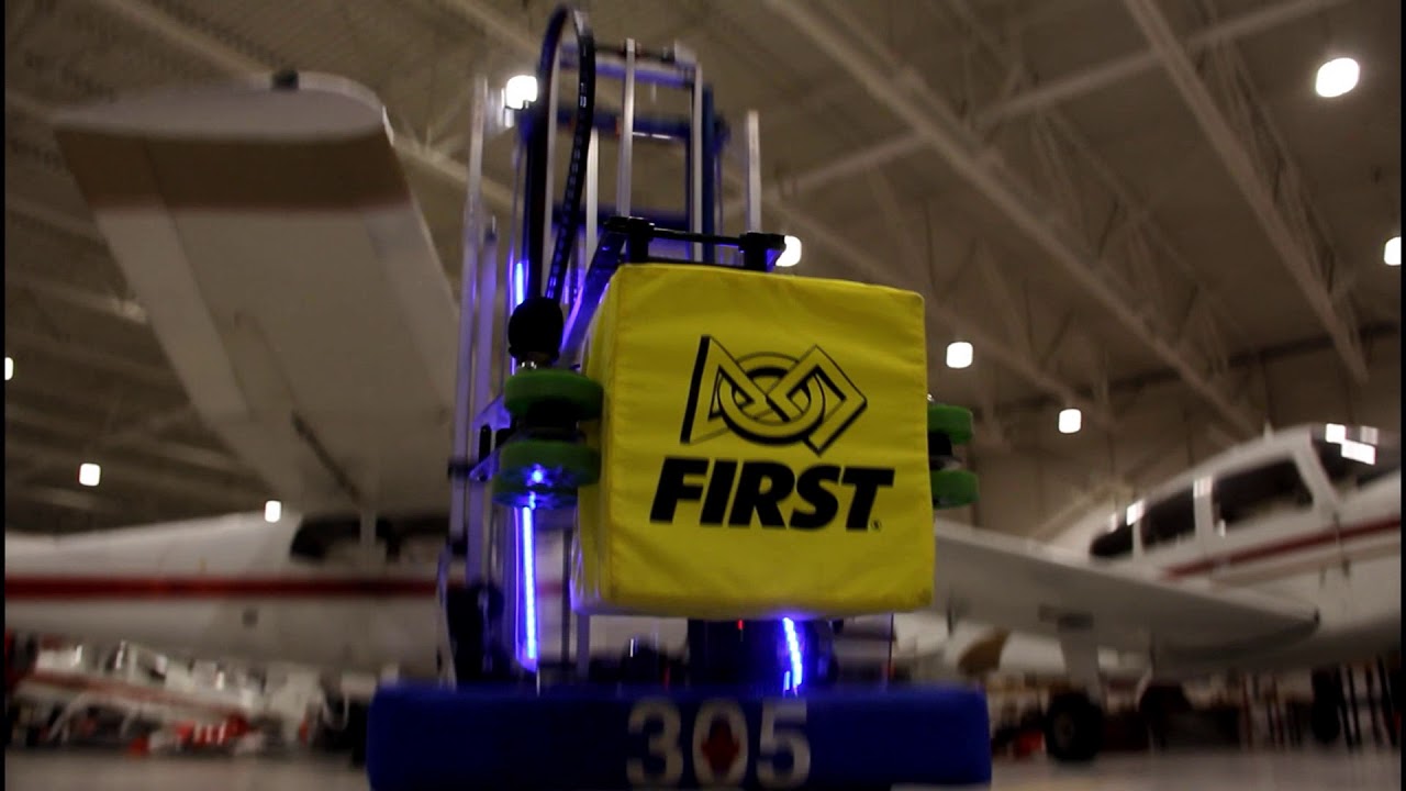 FIRST team 1305 - 2018 Robot Reveal - YouTube