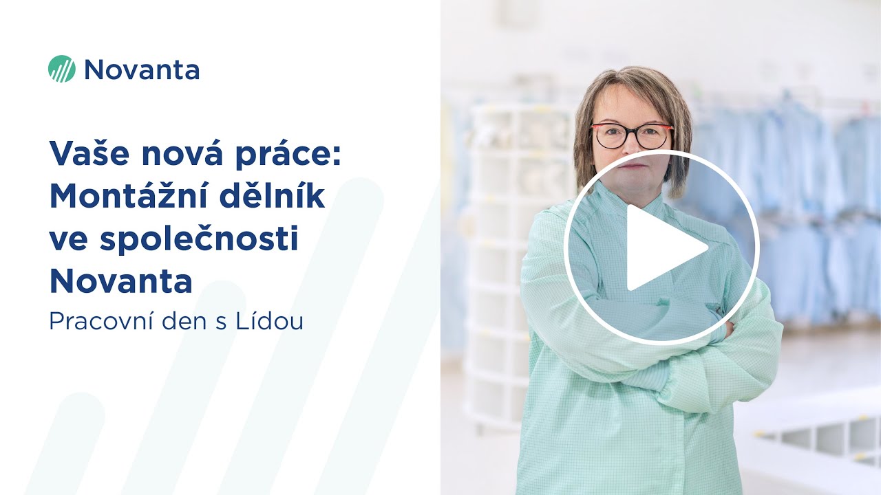 Jsme Novanta Medical: Práce v Přelouči - YouTube