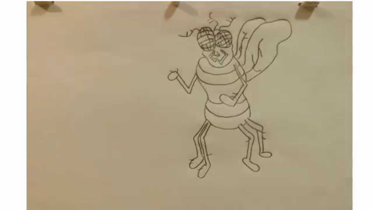 The Fly - animation transformation - YouTube
