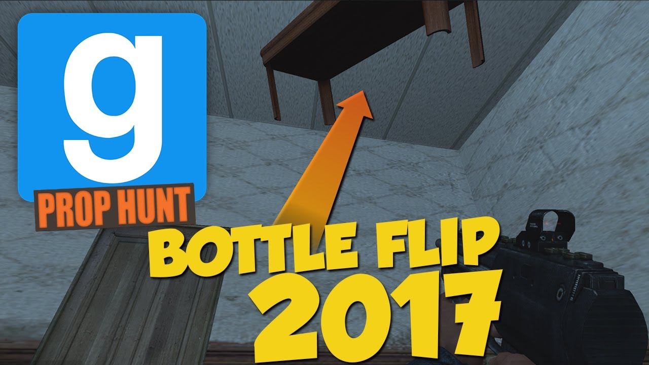 REINVENTING THE BOTTLE FLIP IN 2017! - GMod Prop Hunt Funny Moments ...