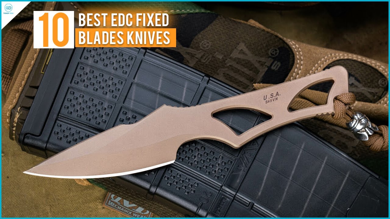 10 Best EDC Fixed Blades Knives in 2025 For Tactical Survival - YouTube