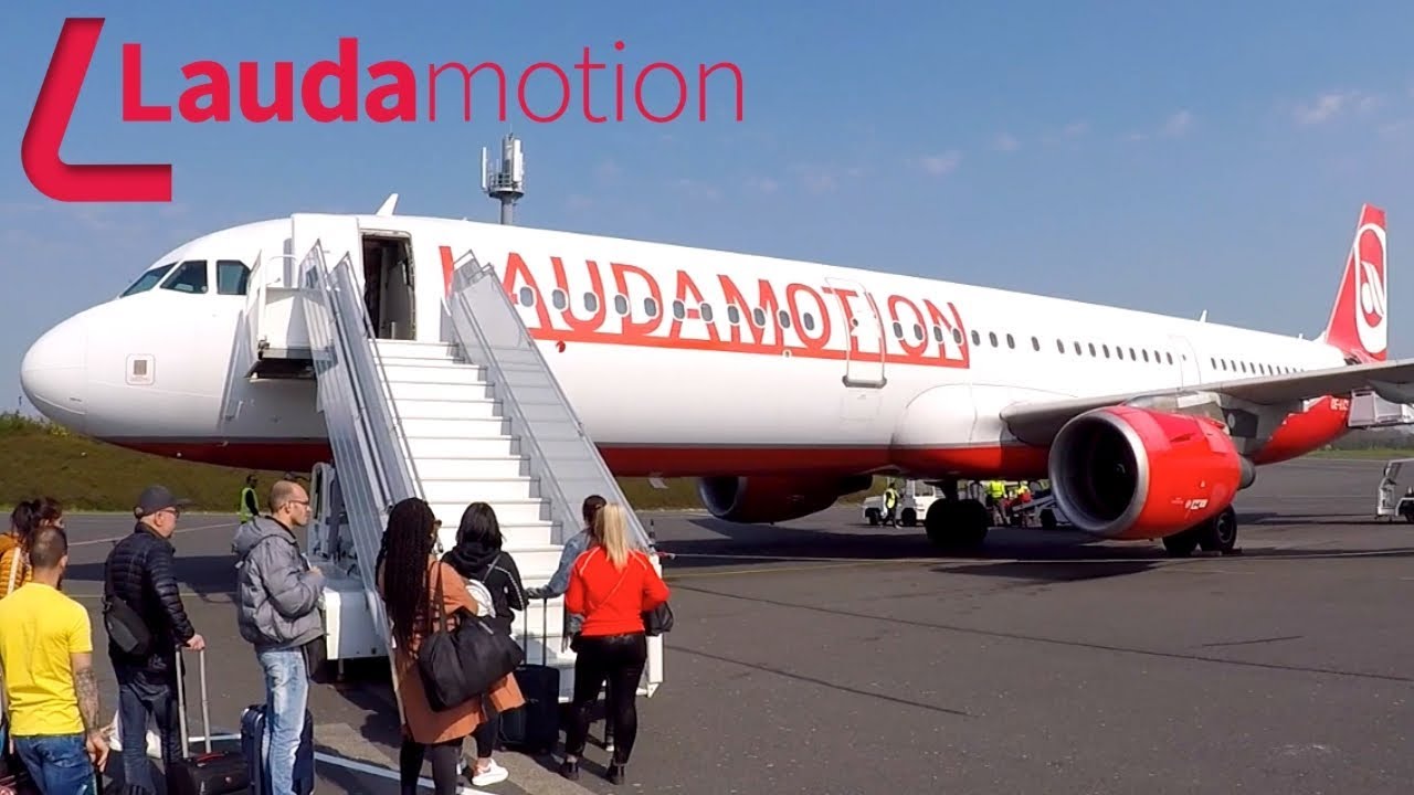 LAUDA AIRBUS A321 | Paris Beauvais - Vienna - YouTube