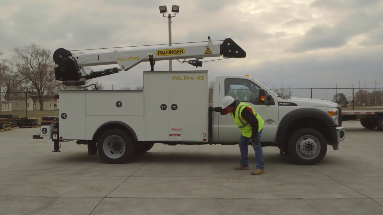 PALFINGER SERVICE CRANE HANDOVER GUIDE - YouTube