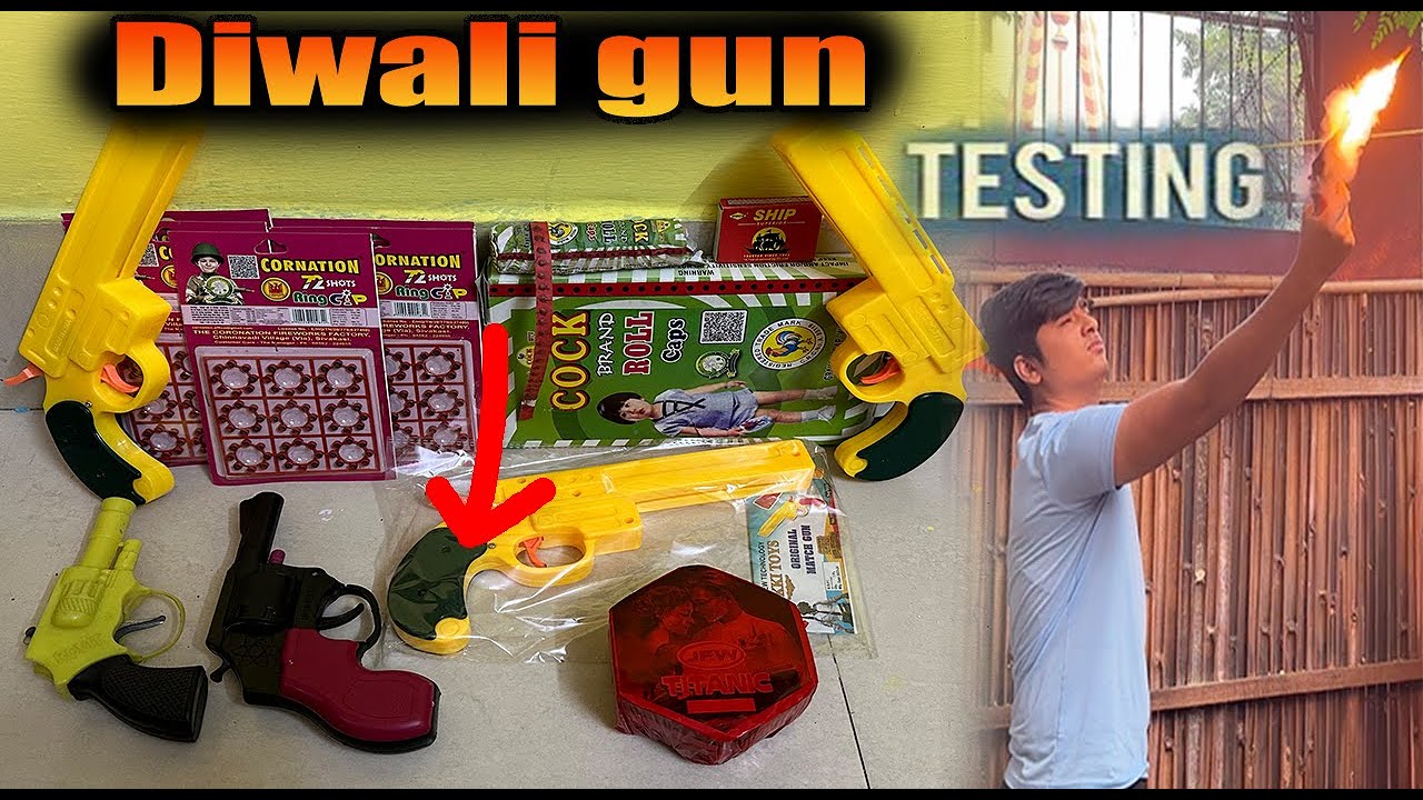 Diwali gun item testing 2023 | Firecrackers stash | Cracker testing ...