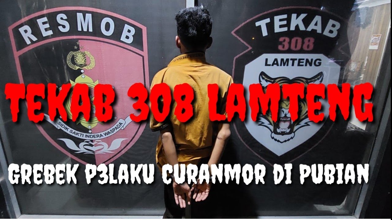 Tekab 308 Lamteng//Grebek p3Laku Curanmor di pubian @bangzai2000 - YouTube