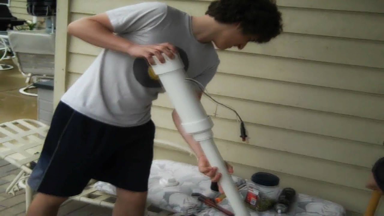 Physics Project "Potato Launcher" - YouTube