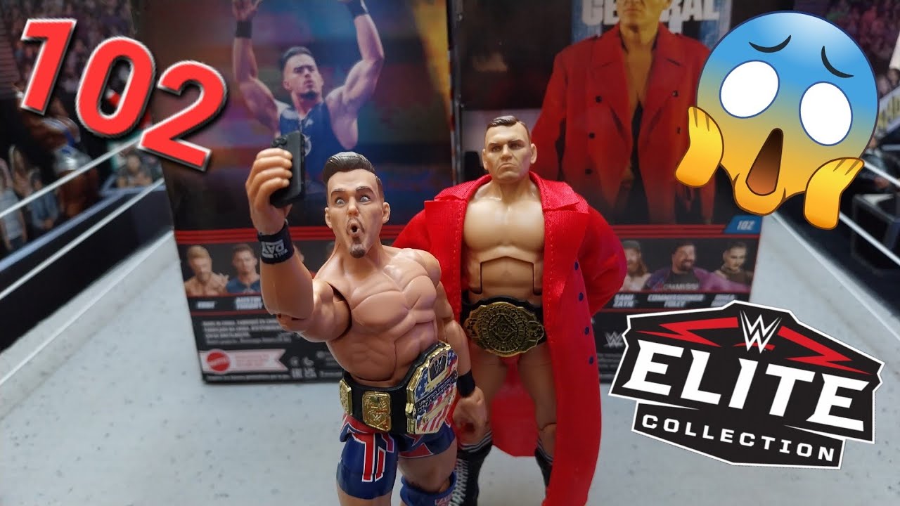 Wwe Elite 102 Gunther & Austin Theory Figure Review! - YouTube