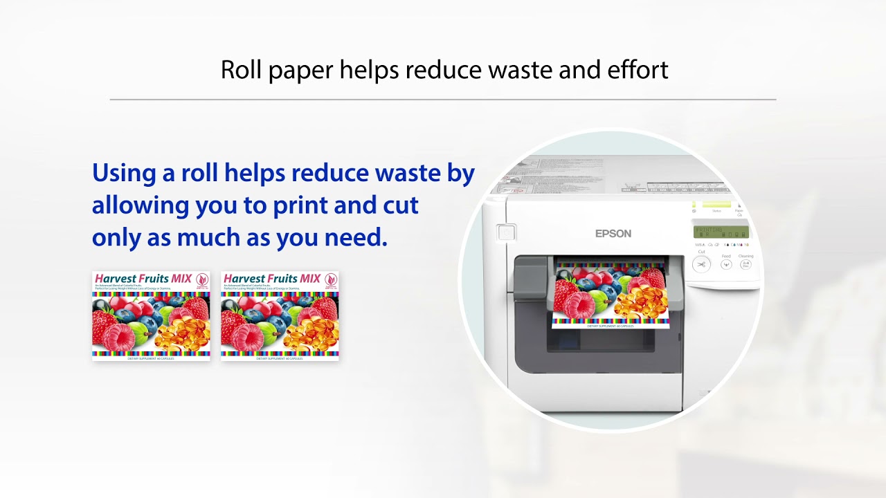 Introducing the Epson ColorWorks series Label Printers - YouTube