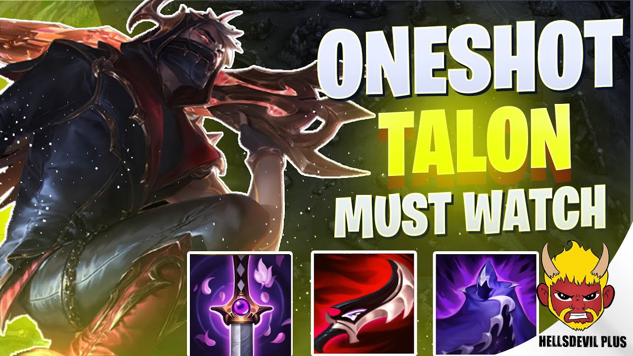 Oneshot Talon (Must Watch) - Wild Rift HellsDevil Plus Gameplay - YouTube