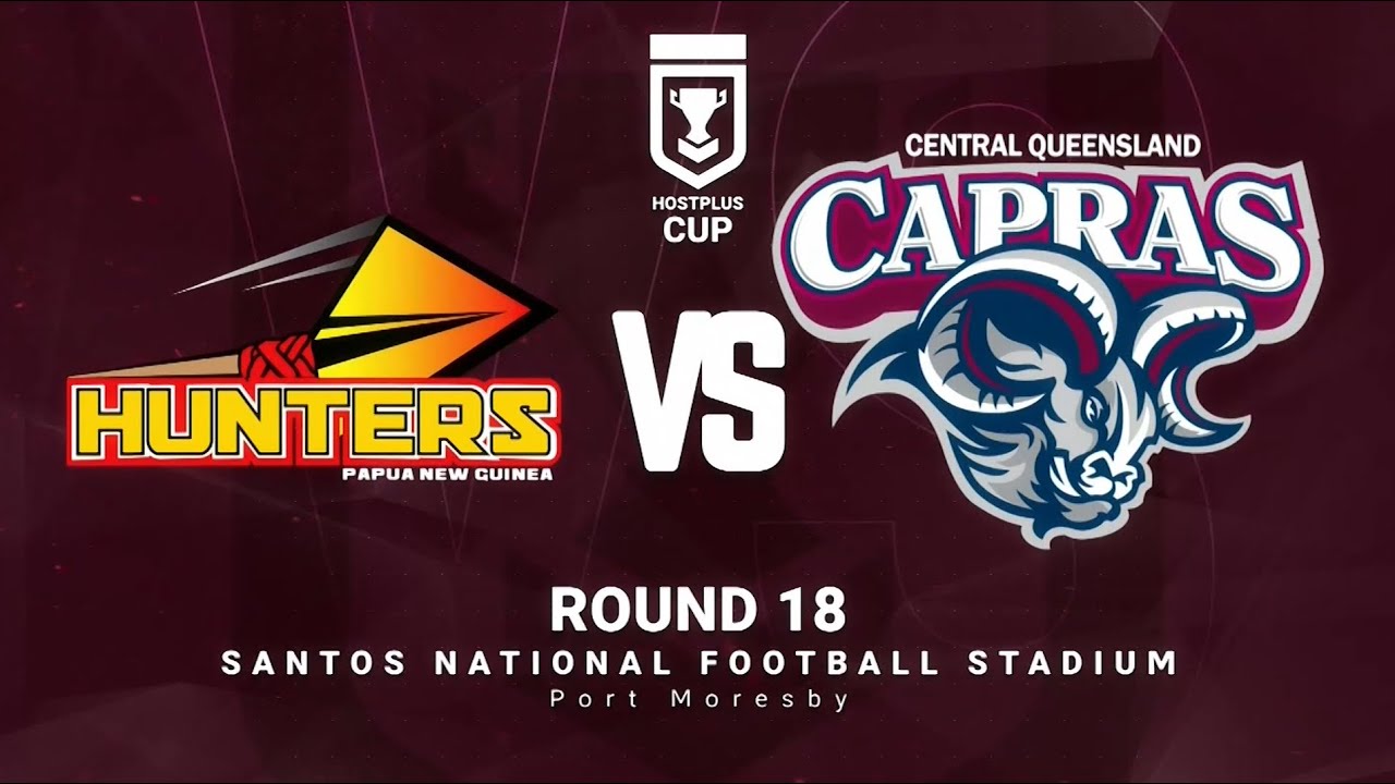 SP PNG Hunters vs Central Queensland Capras | Match Highlights | QRL Hostplus Cup | Round 18 ...