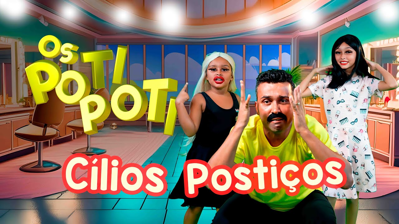 Os Poti Poti - Cílios Postiços - YouTube