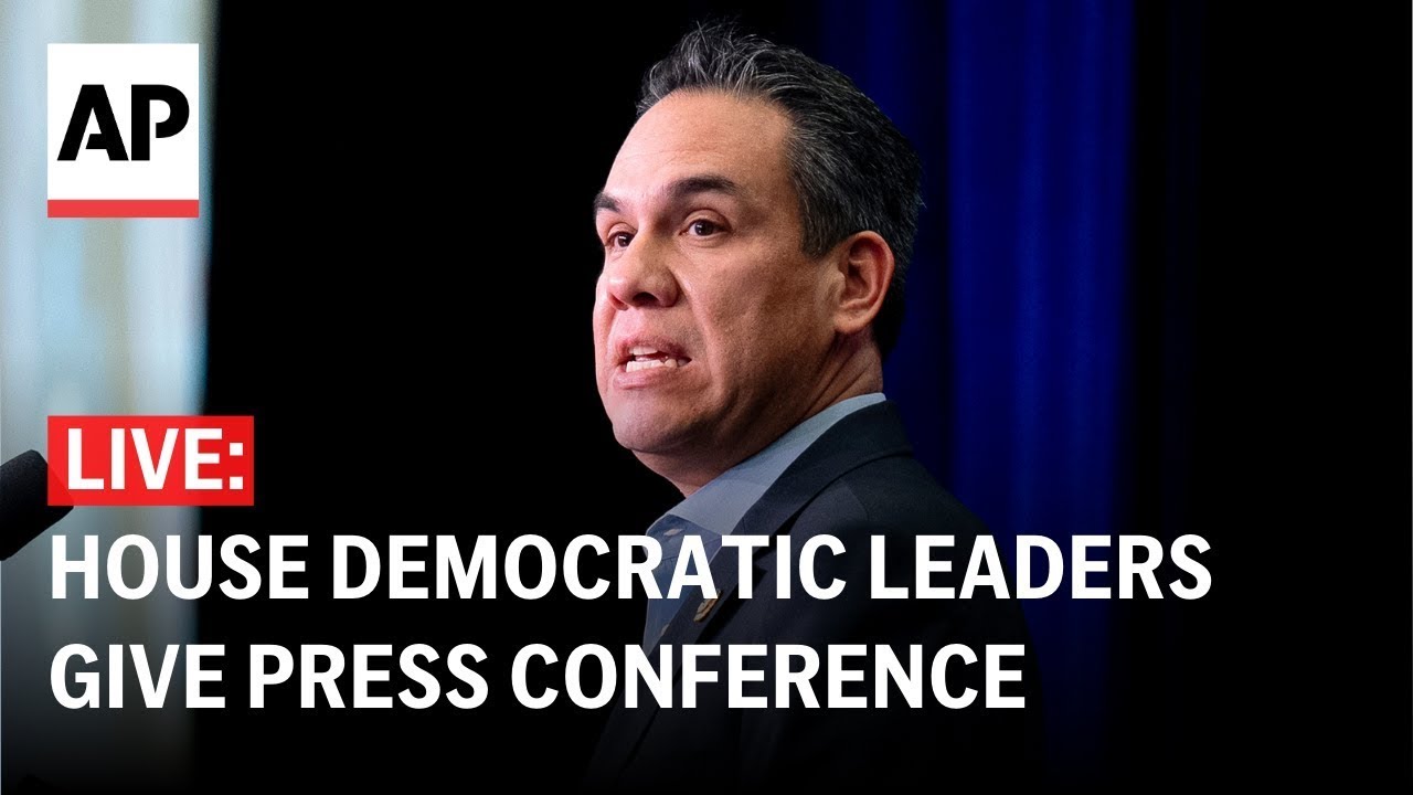 LIVE: House Democratic leaders give press conference - YouTube