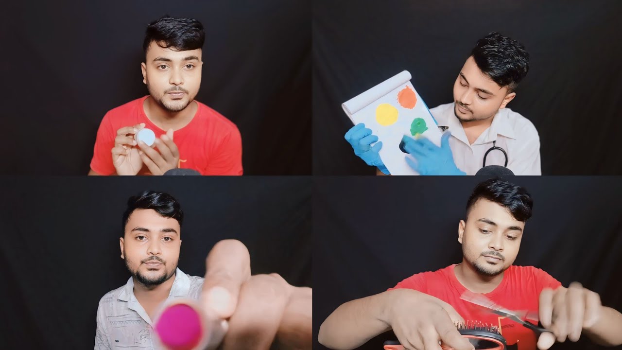 ASMR 4 Roleplay in 31 Minute - YouTube