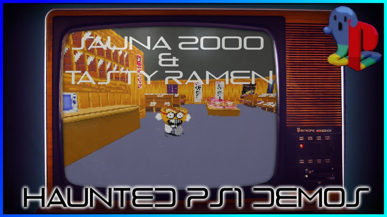 Sauna 2000 & Tasty Ramen - Haunted PS1 Demo Disk - YouTube