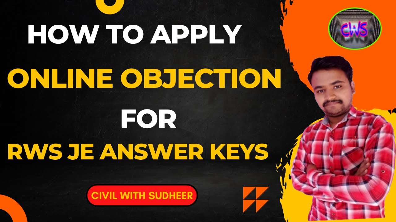 || HOW TO APPLY ONLINE OBJECTION FOR RWS JE 2022 ANSWER KEYS RELEASED ...